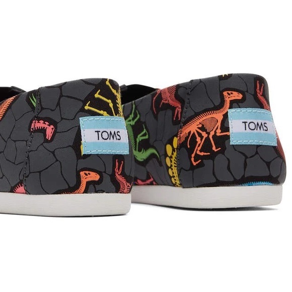 Toms | Shoes | Toms Glow In The Dark Dino Dig Multi Color Neon Dinosaur ...